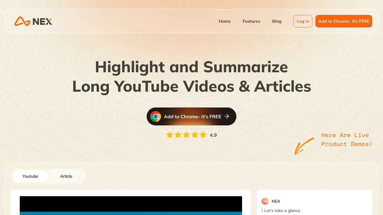 Nex : AI Knowledge Copilot - BestofAI